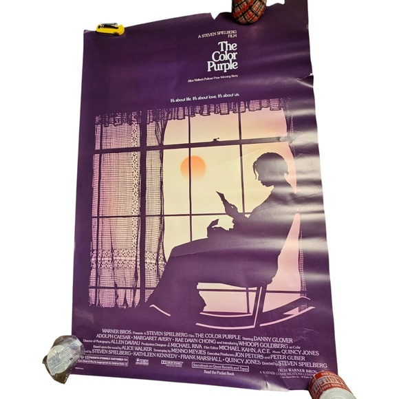 Art | The Color Purple Movie 27x45 1985 Soundtrack Promo Poster Whoopi ...